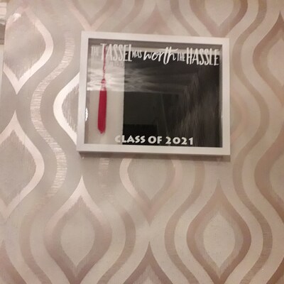 Graduation Cap Tassel Shadowbox, TASSEL Was WORTH the HASSLE, Milestone ...