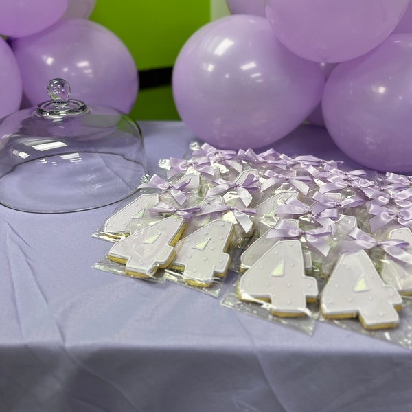 Birthday Cookies, Ages 1-9, Personalized (4" Size, Bowed) - Next Ship ...