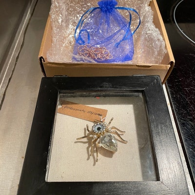 Sea Urchin Wink Gold Tone Eyeball Brooch Pin With Hand - Etsy