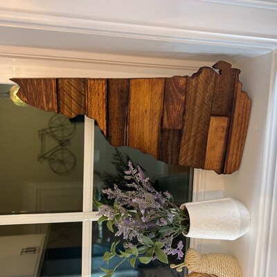 Michigan Rustic Wood State Cut Out, Wooden Michigan State Outline ...