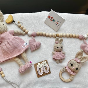 Personalized Lamb Lovey Set Babyshower Gift Set Handmade - Etsy