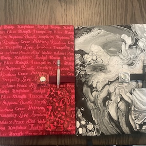 Fabric Notebook Cover / Composition Book Cover / 7.5X 9.75 / Refillable ...