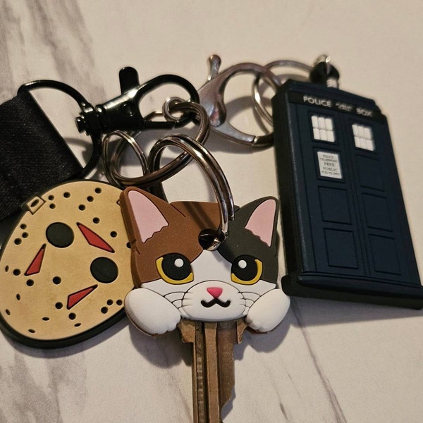 Cat Key Cover/ Key Identifier - Etsy