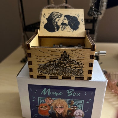Labyrinth Music Box Hand-cranked Music Box Fantasy Music - Etsy