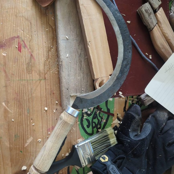 Bowl Carving Adze. Razor Sharp Blade. Hand Forged From Hardened Carbon ...