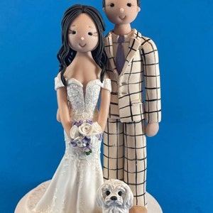 Horror Film Inspired Wedding Cake Topper Halloween Cake Topper ...