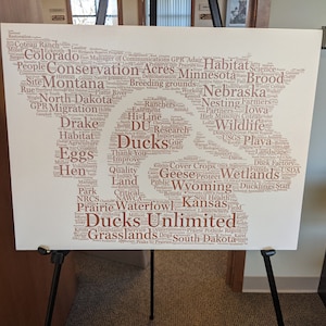 Digital TREE Word Cloud Art Wordle Makes a Great Teacher | Etsy