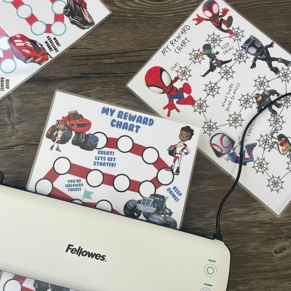 Spidey and His Amazing Friends Reward Chart for Kids, Chore Chart ...