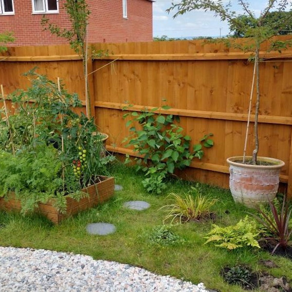 Wooden Bird Table Slate Roof Wild Garden Birds Feeding Station Feeder ...