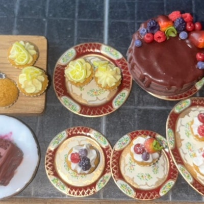 Miniature Breakfast, Miniature Tea and Toast, Miniatures, Tiny Food ...