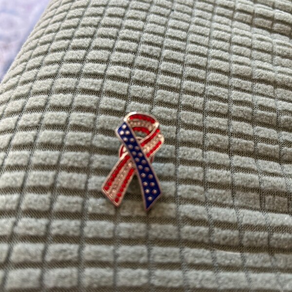 Bold Veteran Flag Pin - Etsy