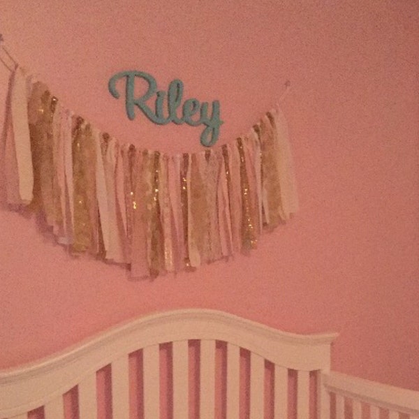 Personalized Wall Letters for Bedroom and Nursery. Kids and Baby Name ...