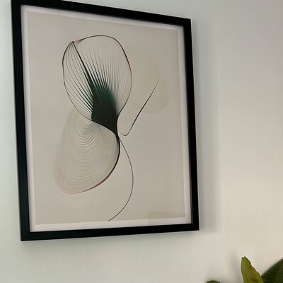 Wabi Sabi Wall Art, Japandi Wall Art, Botanical Lines, Minimalist Decor, Zen Neutral Art, Beige ...