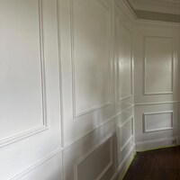 Wall Molding Package Ready to Assemble, Pre-cut Factory Primed, Wall ...