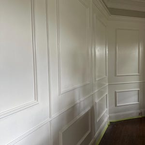 Wall Molding Package Ready to Assemble, Pre-cut Factory Primed, Nested ...