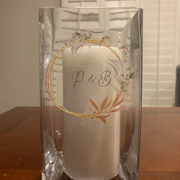 Custom Unity Set for Wedding, Unity Set Personalized, Handmade Unity ...