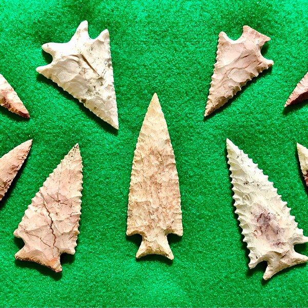 Desert Delta Side Notch Arrowhead Projectile Point - Ancient Native ...