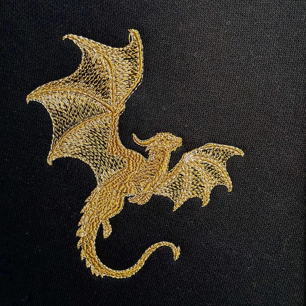Dragon Machine Embroidery Design - Dragon Embroidery Files - 7 Sizes ...