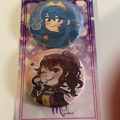 1.5 Princess Peach, Daisy, Rosalina and Pauline Buttons Super Mario ...