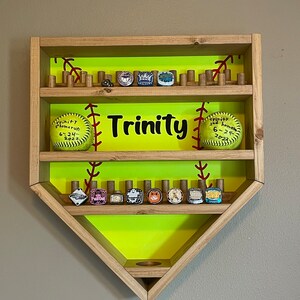 Softball Ring and Ball Display, Softball Ring Display, Softball Ring ...