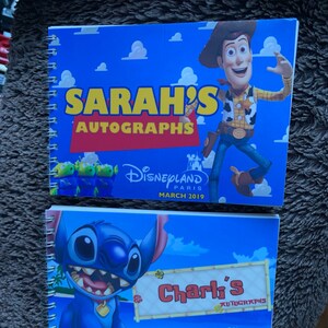 Personalised Moana Autograph Book Disneyland / Disney World | Etsy