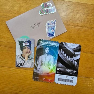 Ateez Seonghwa Photo KPOP Picket / Fan With Ruffles - Etsy