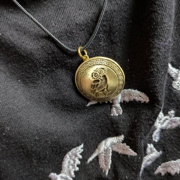 Minotaur Pendant Necklace, the Greek Monster of Crete, Minoan Bronze ...