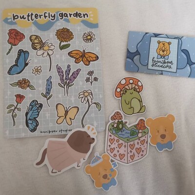 Blops Set Mini Sticker Sheets - Etsy