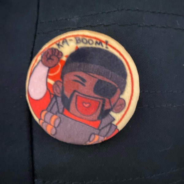 Big Squishy Fabric TF2 Buttons 2.5 - Etsy