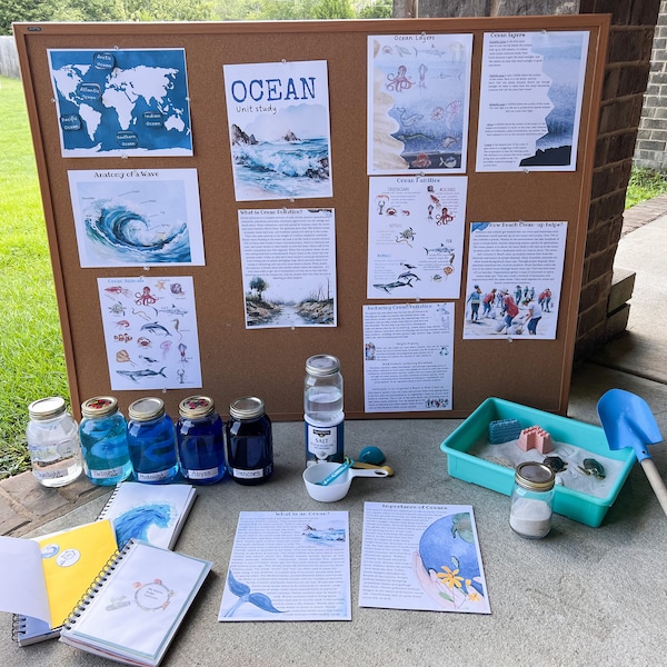 Ocean Unit Study, Ocean Layers, Ocean Animals Study, Ocean Families ...
