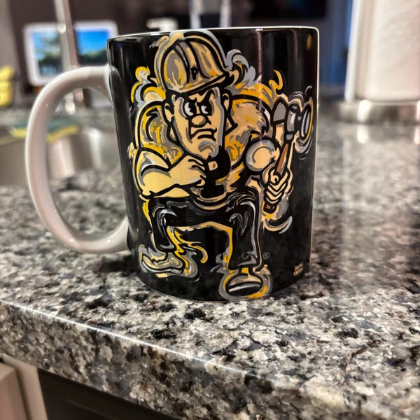 Sticker Purdue Storm Striker Art by Justin Patten Purdue Boilermakers ...