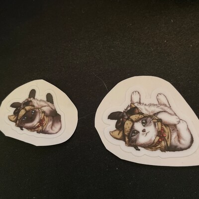 Grammeowster Chef Sticker/magnet - Etsy
