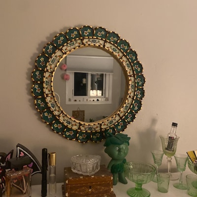 Peruvian Mirrors eye Rays 60cm Interior Decoration Wall Mirror Home ...