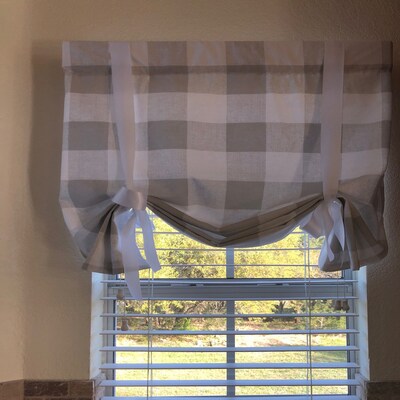 Tie UP Valance With Grommets Scott Living Fabrics Peony Multiple Colors ...