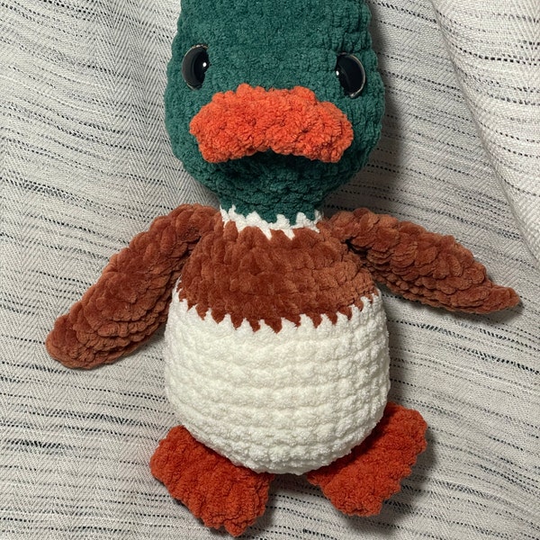 Margo Mallard Duck CROCHET PATTERN, Amigurumi Crochet Pattern, PDF ...