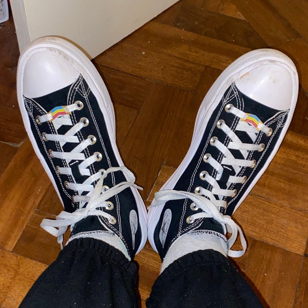 Pansexual Lace Locks — Small Subtle Gay Pride Shoelace Discreet Shoe ...