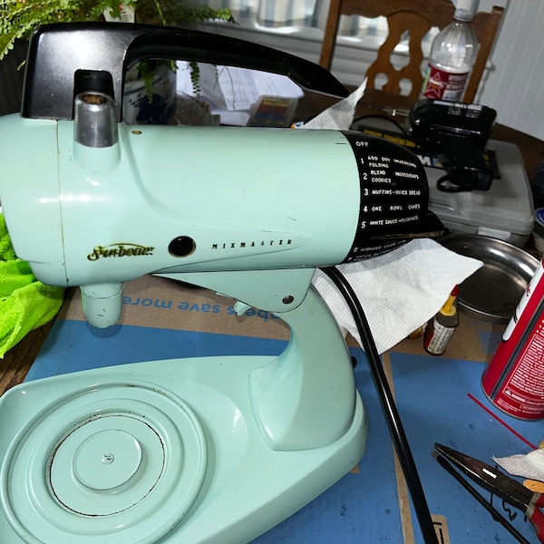 Sunbeam Mixmaster Replacement Mixer Logo Decal for Model 9, 10A, 11. - Etsy