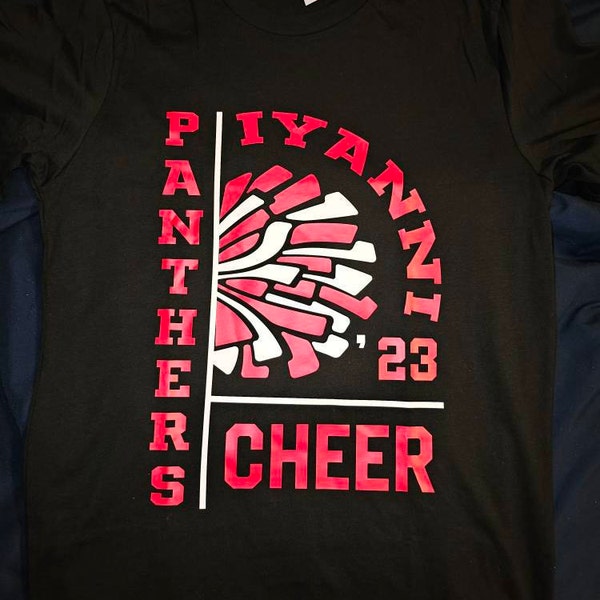 Personalized Cheerleader Shirts, Cheer Shirts, Cheer Coach Shirt ...