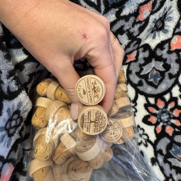 Custom Wine Corks Custom Wood Wine Cork Wine Corks Wine Stoppers Custom ...