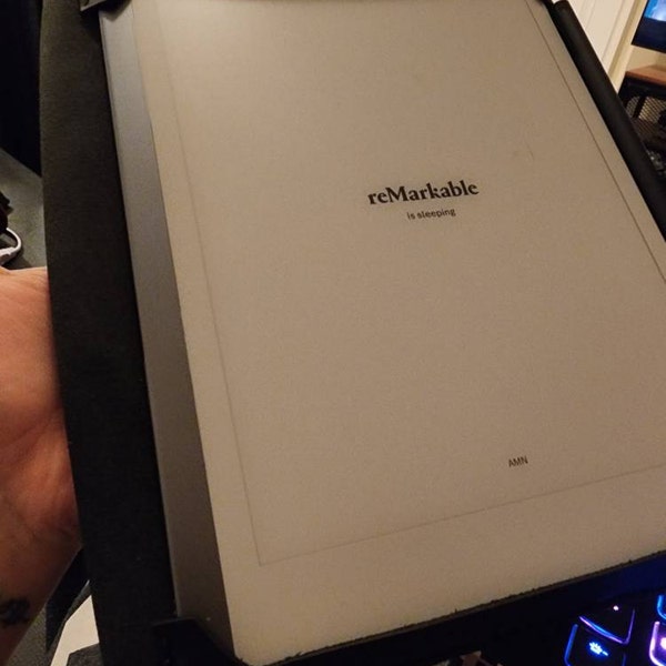 Personalized Leather Compatible With Remarkable Paper Pro Move ...