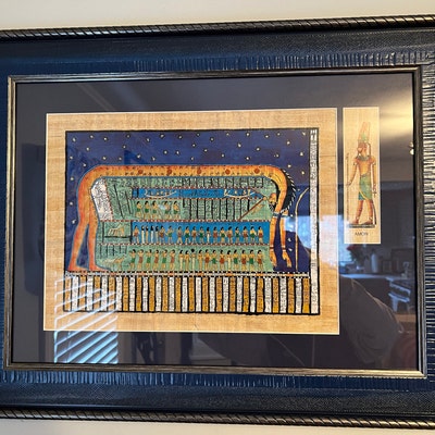 Map of the Last Airbender Avatar Printing on Egyptian Authentic Papyrus ...