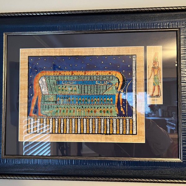 Map of the Last Airbender Avatar Printing on Egyptian Authentic Papyrus ...