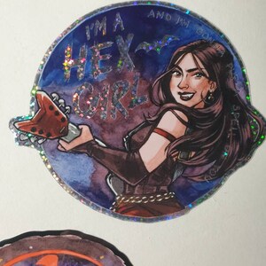 Inktober Witch / firefly Witch / Signed Print - Etsy