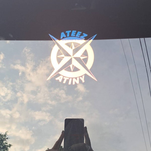 Ateez, Atiny, Ateez Decal, Atiny Decal, Ateez Car Decal, Kpop Decal ...