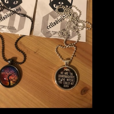 Custom Quote Necklace, Gift for Her, Christmas Gift, Personalized ...