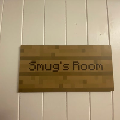 Minecraft Inspired Gift Minecraft Sign Minecraft Birthday Gift ...