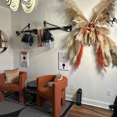 Boho Art Prints, Black and White Abstract Geometric Poster, Digital Art ...