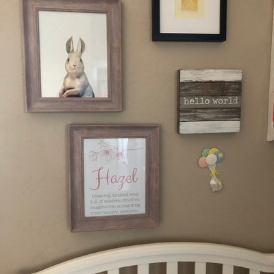 William Baby Name Meaning Baby Names Nursery Sign Boy Names - Etsy