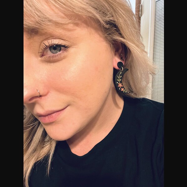 Strawberry Shortcake Moth Earrings - Etsy