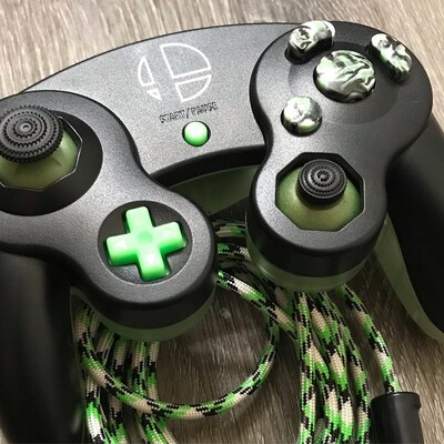 Custom OEM Gamecube Shells Ganondorf the Legend of Zelda Custom Painted ...